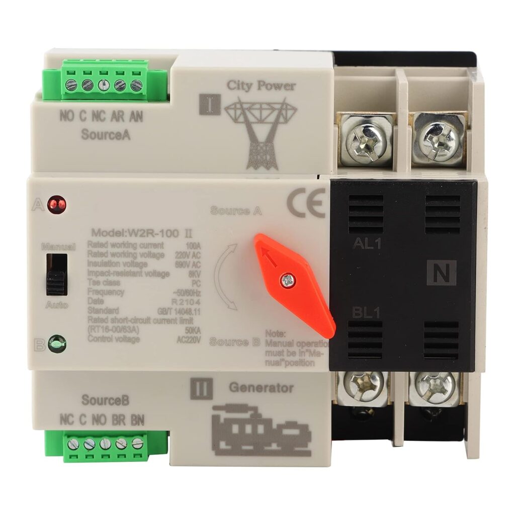Automatic Transfer Switch (ATS) Single Phase - Sunbeam Energy Solutions